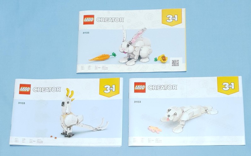 Review: 31133-1 - White Rabbit | Rebrickable - Build with LEGO