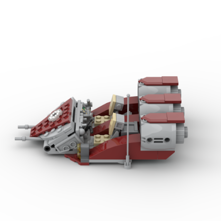 LEGO MOC Swamp Speeder by Mirage_ | Rebrickable - Build with LEGO
