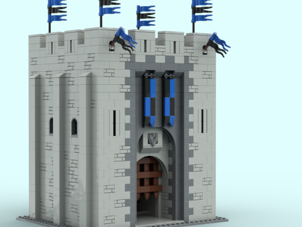 LEGO MOC Castle gatehouse by Castle_Builder | Rebrickable - Build with LEGO