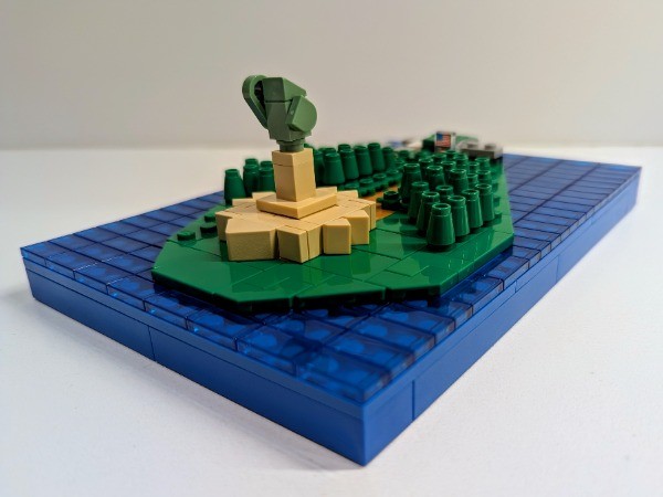 LEGO MOC-201989 Liberty Island by ej76az | Rebrickable - Build with LEGO