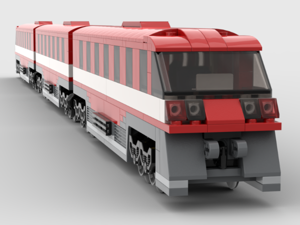 LEGO MOC Regional Rapid Express train by Aspirin_1 | Rebrickable ...