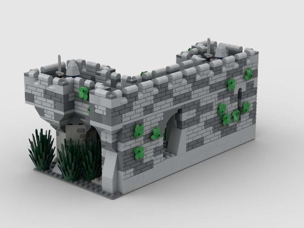 LEGO MOC Fortified prison by PezzidiLego | Rebrickable - Build with LEGO