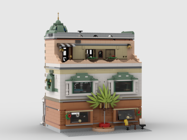 LEGO MOC Book shop and El Cubo Fine Art Cafe, Alternate build of Lego ...