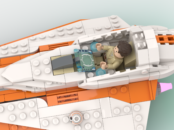 LEGO MOC Delta 7C Aethersprite Starfighter (Djen Marro) by Gs_Bricks ...