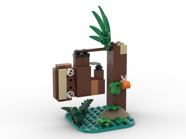 LEGO MOC Happy Sloth by EVA001 | Rebrickable - Build with LEGO