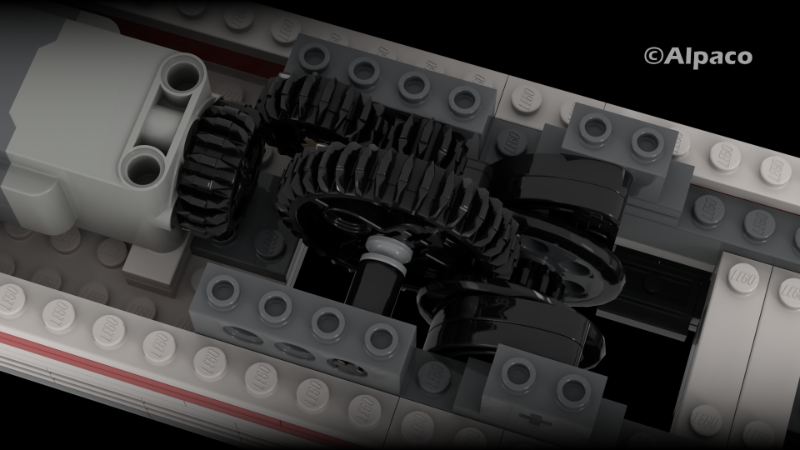 LEGO MOC Transrapid 09 by Alpaco | Rebrickable - Build with LEGO