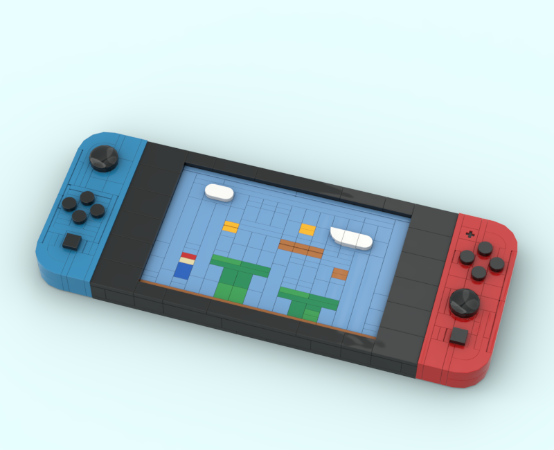 LEGO MOC Nintendo Switch by deer_from_north | Rebrickable - Build with LEGO