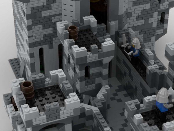 LEGO MOC Italian fortress by PezzidiLego | Rebrickable - Build with LEGO