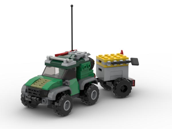 LEGO MOC Mini overlander by DesignDad | Rebrickable - Build with LEGO