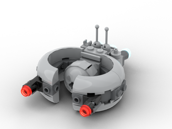 LEGO MOC Micro Trade Federation Battleship by BrickBuyer.1 ...