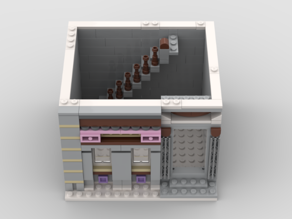 LEGO MOC sweets shop in pink (no interior) by cassieLiu | Rebrickable ...
