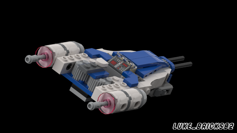 LEGO MOC Captain Rex V Interceptor by Luke_Bricks82 | Rebrickable ...