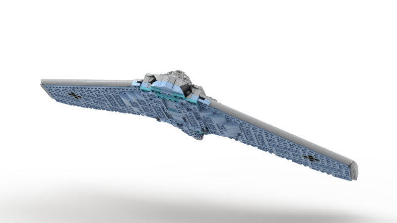 LEGO MOC Horten Ho 229 by Uranium_Bricks | Rebrickable - Build with LEGO