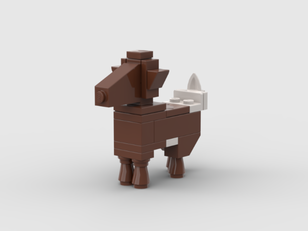 LEGO MOC Minifig Scale Deer by bloooop | Rebrickable - Build with LEGO