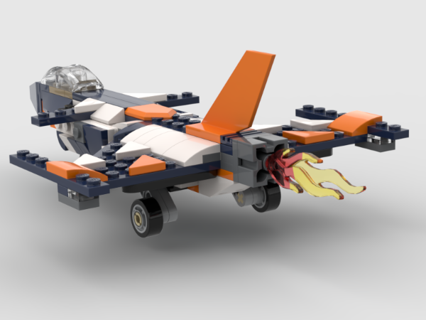 LEGO MOC-151297 31126 - F39 GRIPEN by fgrcraft | Rebrickable - Build ...