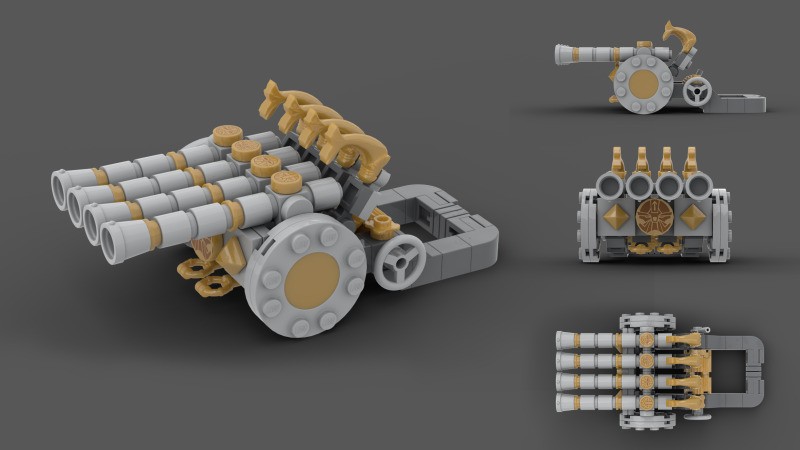 LEGO MOC-148816 Organ Gun (Warhammer FB) by Dwalin Forkbeard ...