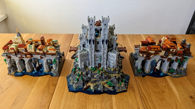 LEGO MOC Wyrm's Crossing (Baldurs Gate 3) by Arq | Rebrickable - Build ...
