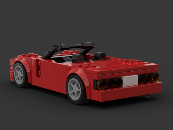 LEGO MOC Lotus/Kia Elan (1990's) by 6th gear | Rebrickable - Build with ...