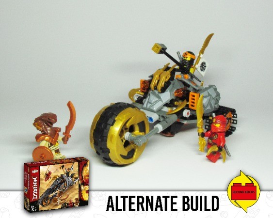 LEGO Set 70672-1 Cole's Dirt Bike (2019 Ninjago) | Rebrickable - Build ...
