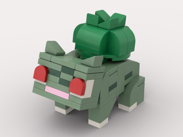 LEGO MOC Bulbasaur - Pokémon by AmyBricks | Rebrickable - Build with LEGO