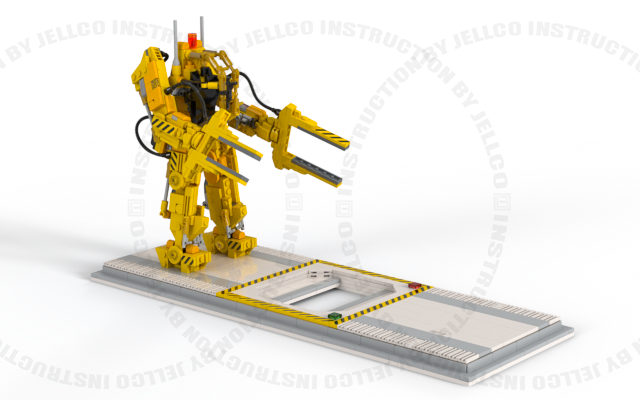 LEGO MOC Micro Aliens Series PART V: Mini size P-5000 powered work ...