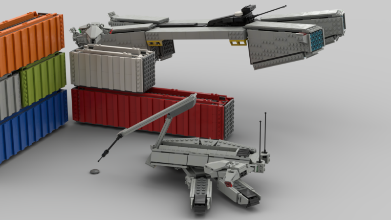 LEGO MOC Futuristic Ordinance Detonation Vehicle (improved) by Futurism ...