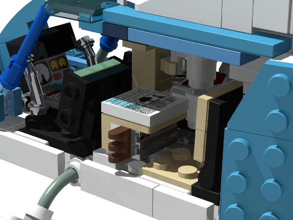 LEGO MOC Bell-206 JetRanger new by Czifi | Rebrickable - Build with LEGO