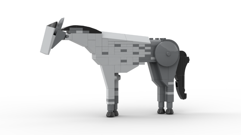 LEGO MOC Horse by OwlClicker | Rebrickable - Build with LEGO