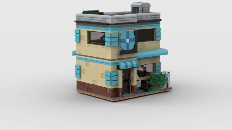 LEGO MOC Bank by davidgitz | Rebrickable - Build with LEGO
