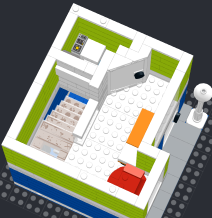 LEGO MOC Modern Apartment - 16x16 Modular System by Wolfpack Bricks ...