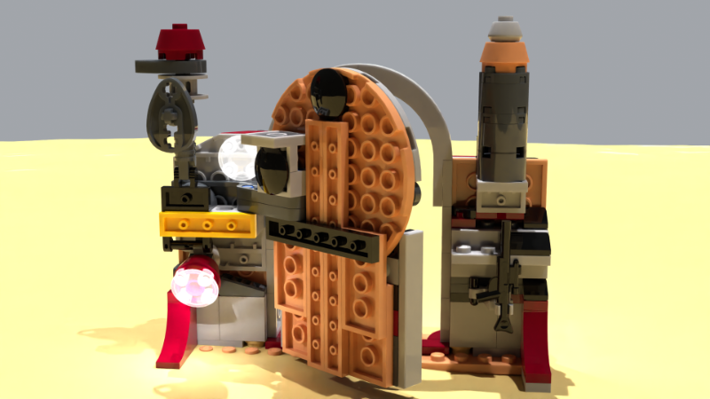 LEGO MOC The Gate by Dragox | Rebrickable - Build with LEGO