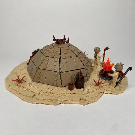 LEGO MOC Urtya v2 - Tusken Raider Village/ Camp by The_Minikit_Guy ...
