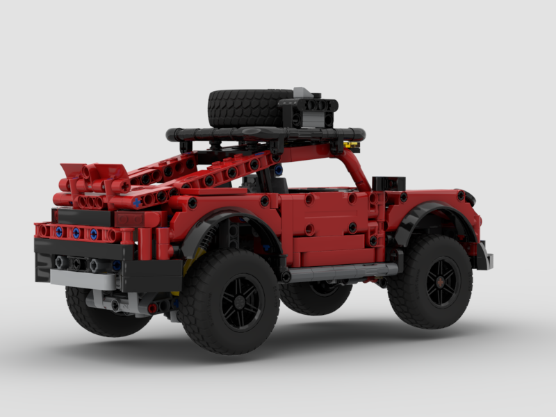 LEGO MOC-236744 roof rack Porsche 911Dakar by east_brick_customs ...