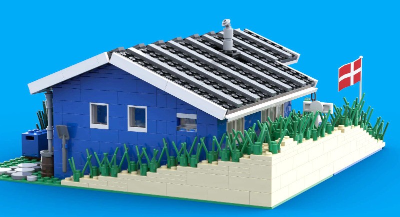 LEGO MOC-172330 Modular Danish Summer House / Cottage / Cabin by fidi70 ...