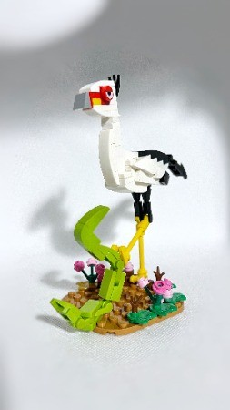 LEGO MOC Secretary bird - Sagittarius serpentarius by DiegoFontana ...