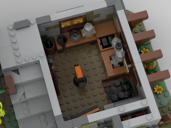 LEGO MOC-182279 Medieval village(Tavern, smithy) by J_sbricks ...