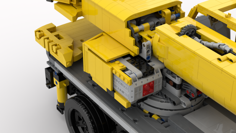 LEGO MOC Liebherr LTM 1090-4.2 mobile crane by lones_lego_creations ...