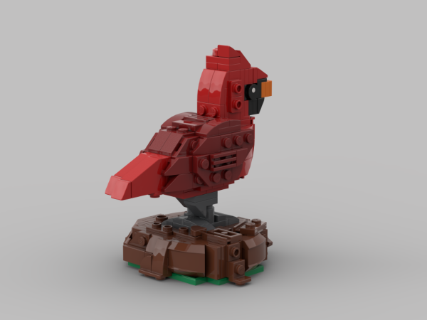 LEGO MOC Red Cardinal by Penguins and plastic | Rebrickable - Build ...