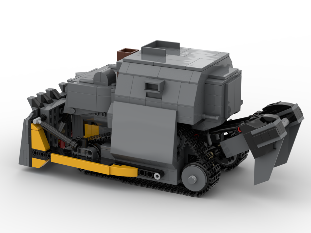 LEGO MOC Killdozer by Tyranozord | Rebrickable - Build with LEGO