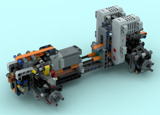 LEGO MOC 8081 RC 4WD Extreme Cruiser by loriswave | Rebrickable - Build ...
