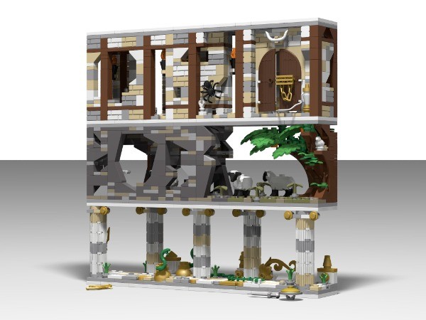 LEGO MOC Greek Mythology in frame by FFmocs | Rebrickable - Build with LEGO