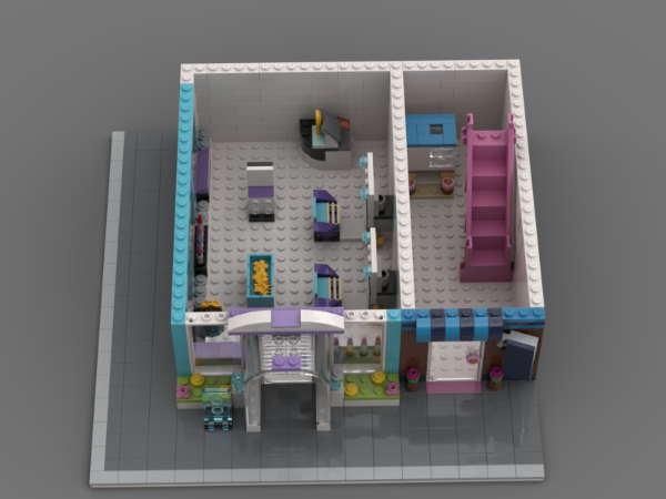 LEGO MOC Cups Cupcakery & Beauty Salon by cbyler84 | Rebrickable ...