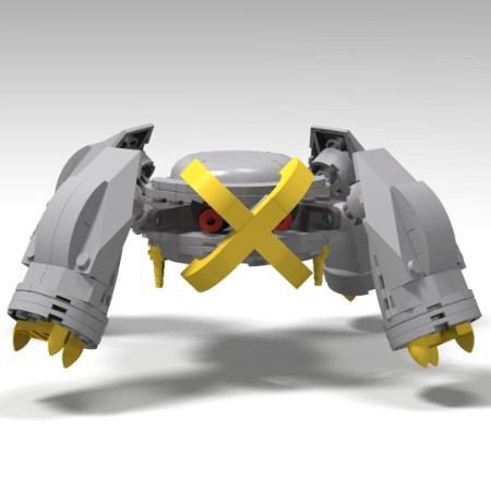 LEGO MOC Pokemon Metagross by lsw19880311 | Rebrickable - Build with LEGO