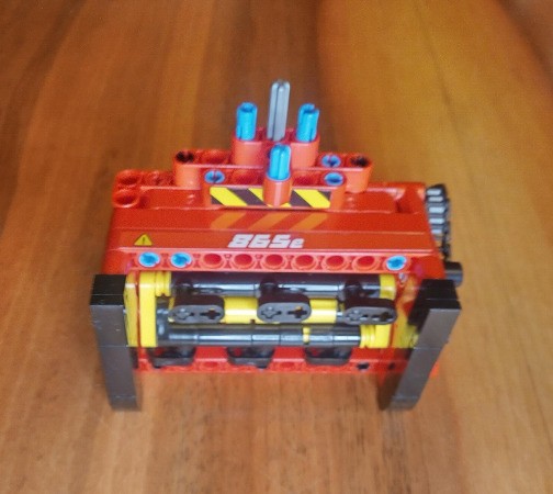 LEGO MOC Flail Mower for Single-Axle Tractor by Larsagri | Rebrickable ...