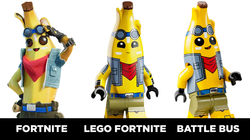 LEGO MOC Peely - Fortnite by ALLEGORY | Rebrickable - Build with LEGO