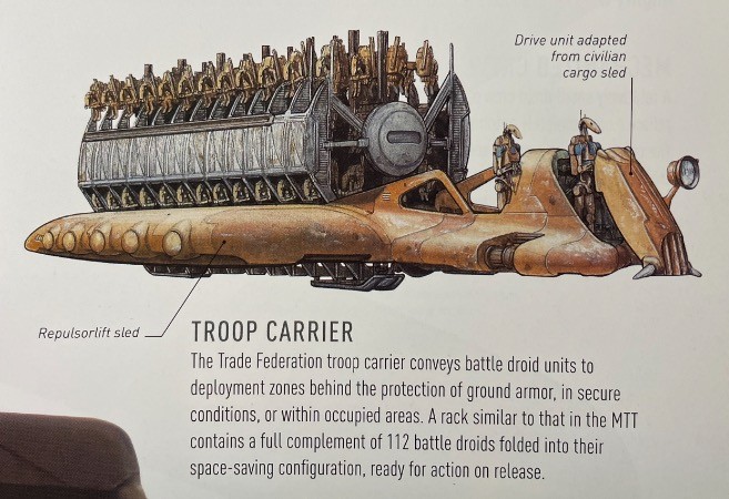 LEGO MOC Trade Federation Troop Carrier (Platoon Attack Craft) by ...