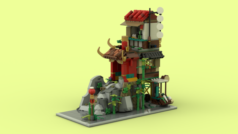 LEGO MOC Chinese Apartment Modular Building by lego_modular_building ...