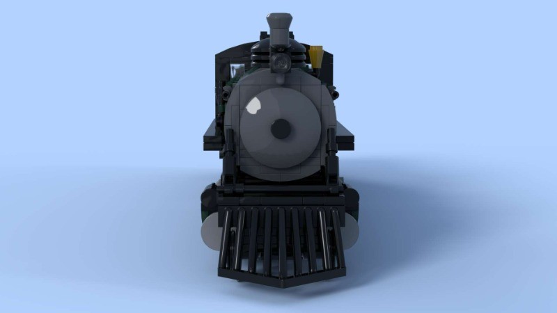 LEGO MOC American 2-8-0 Steam Locomotive by C0NN3RY | Rebrickable ...