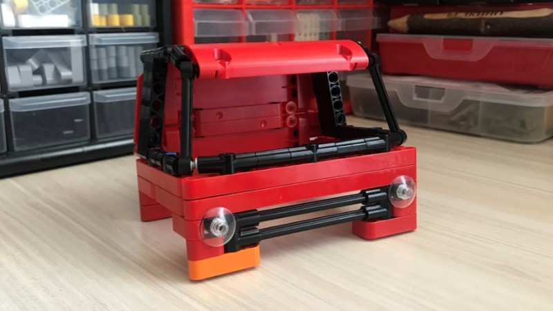 LEGO MOC Cab For Truck by User76 | Rebrickable - Build with LEGO