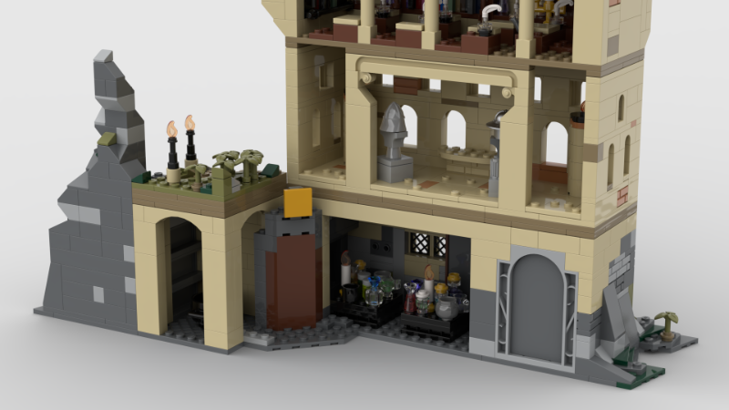 LEGO MOC-184425 potions classroom and history of magic classroom by ...